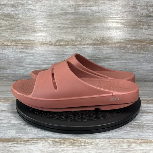 OOFOS | Shoes | Oofos Mens Ooahh Spiced Chai Pink Recovery Comfort ...